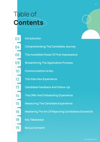 A guide to exceptional candidate experience | PDF