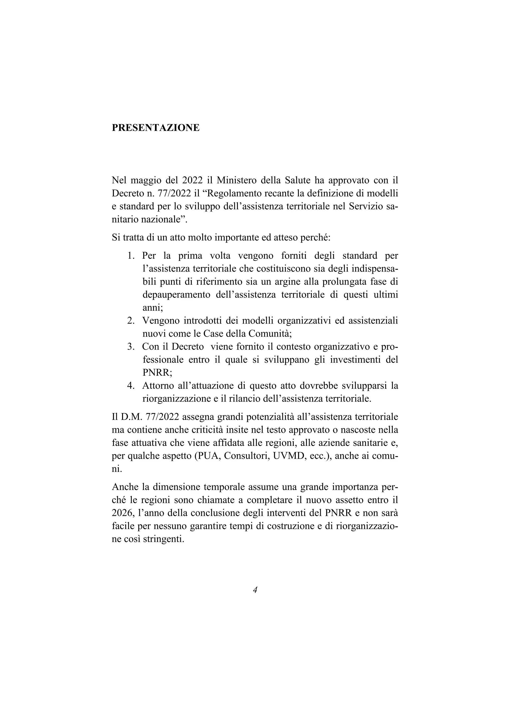 IL DM 77/2022 SULL'ASSISTENZA SANITARIA TERRITORIALE | PDF | Healthcare Industry | Industries