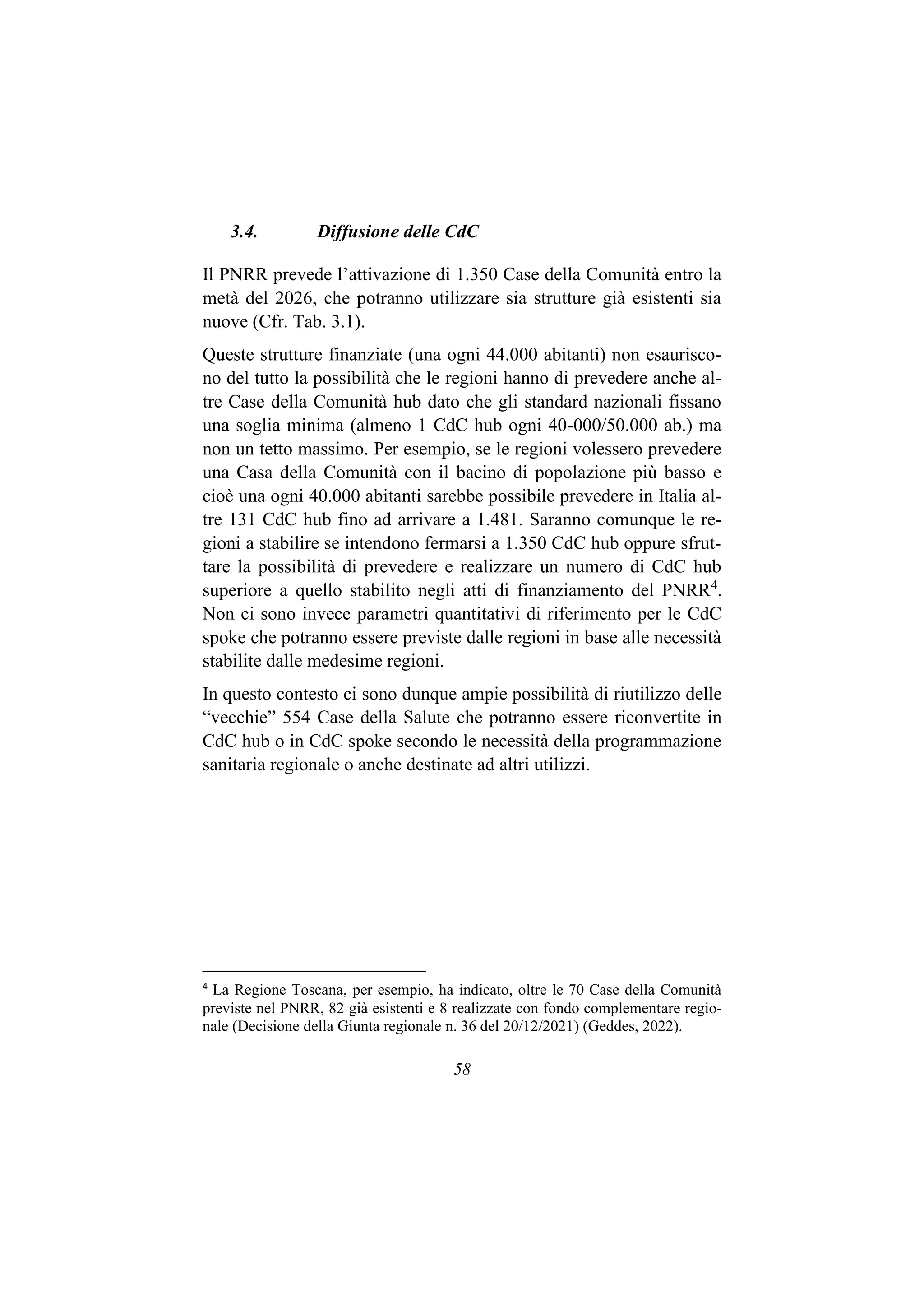 IL DM 77/2022 SULL'ASSISTENZA SANITARIA TERRITORIALE | PDF