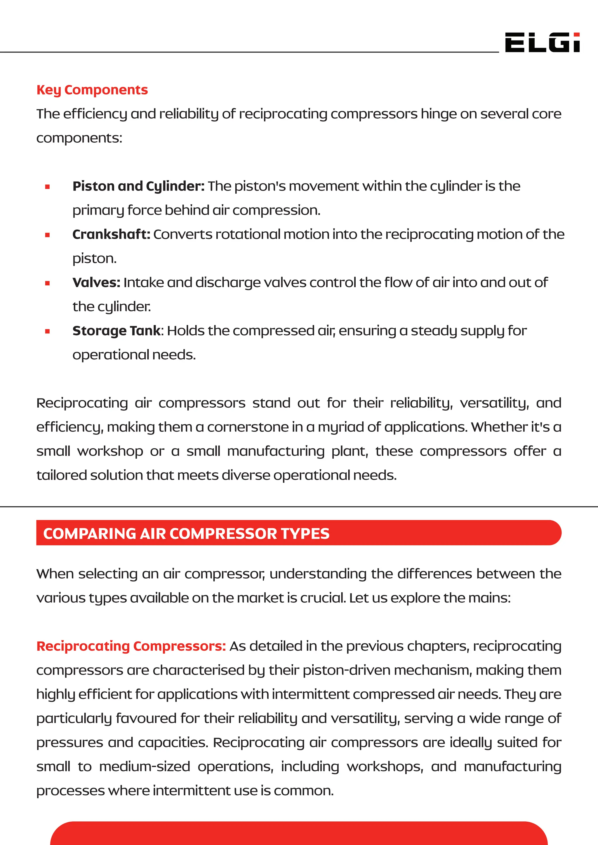 Analysis of reciprocating air compressors alongside other types.pdf