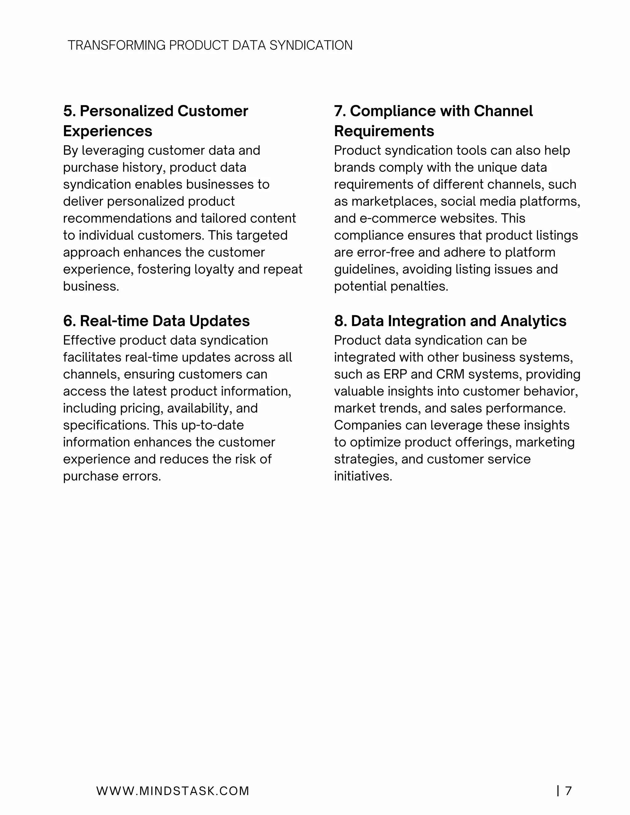 Transforming Product Data Syndication- A Guide | PDF