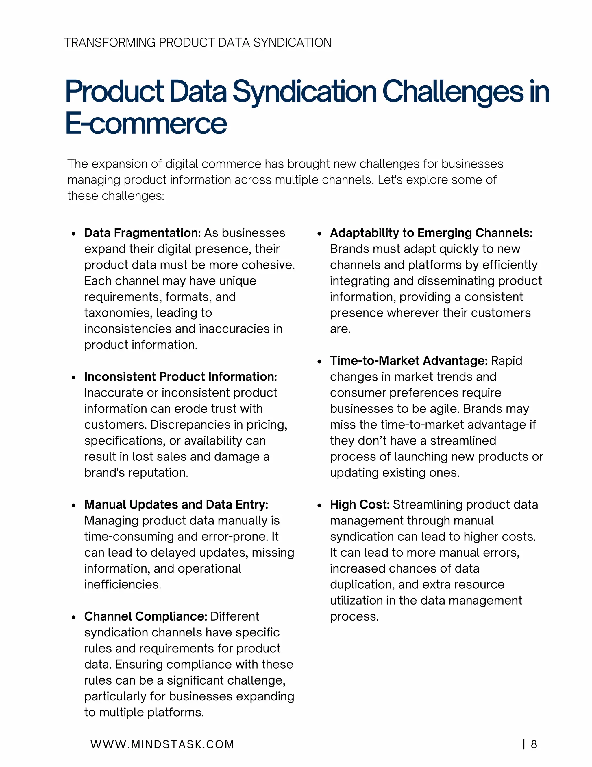 Transforming Product Data Syndication- A Guide | PDF