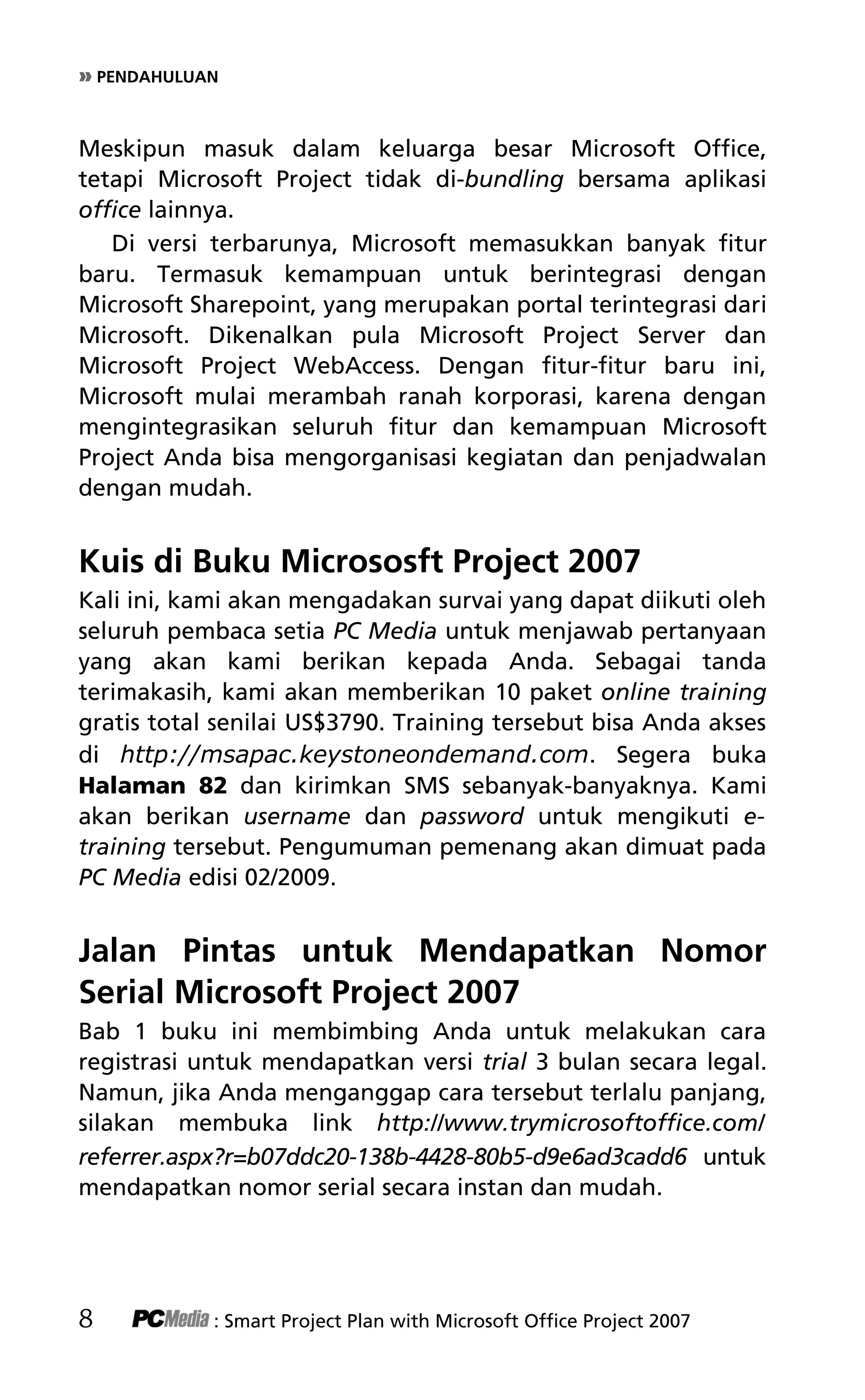 Ebook Belajar Mengoperasikan Microsoft Project | PDF