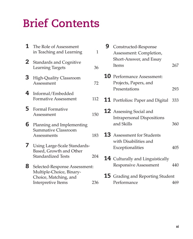 eBook Classroom Assessment Principles and Practice that Enhance Student Learning and Motivation ...