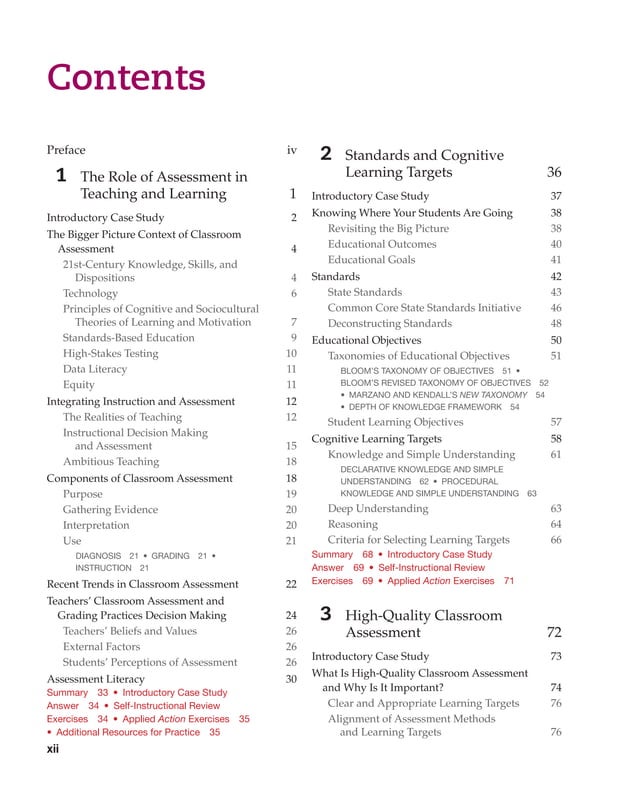 eBook Classroom Assessment Principles and Practice that Enhance Student Learning and Motivation ...