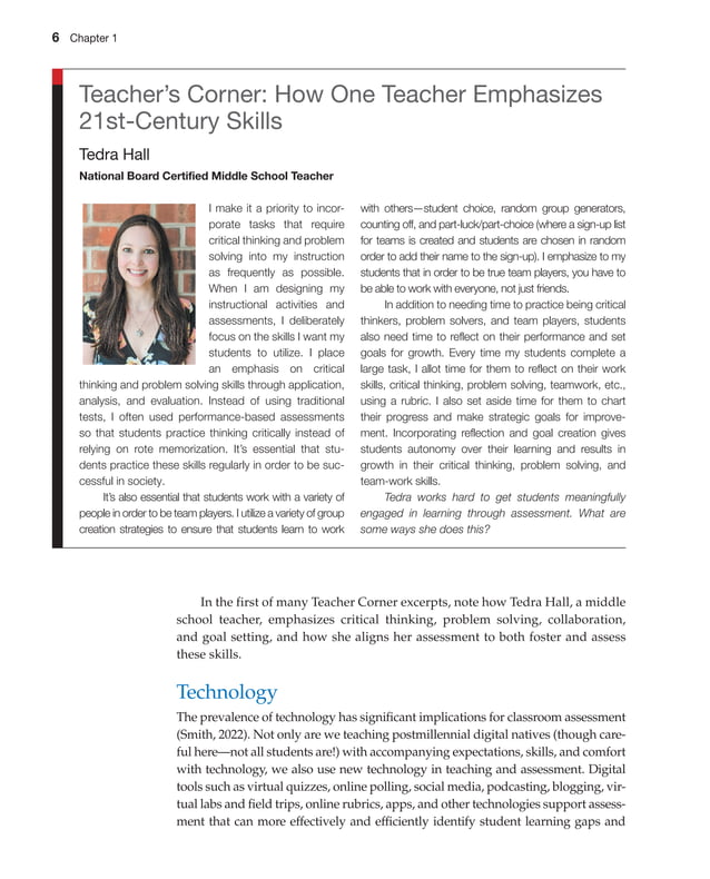 eBook Classroom Assessment Principles and Practice that Enhance Student Learning and Motivation ...