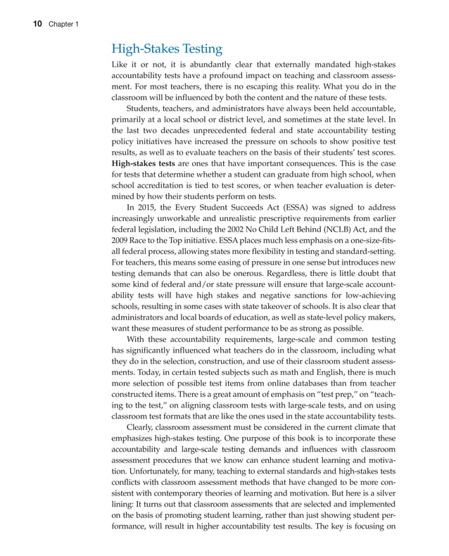 eBook Classroom Assessment Principles and Practice that Enhance Student ...