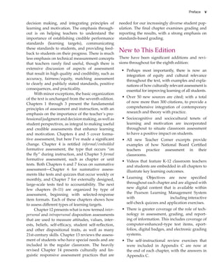 eBook Classroom Assessment Principles and Practice that Enhance Student ...