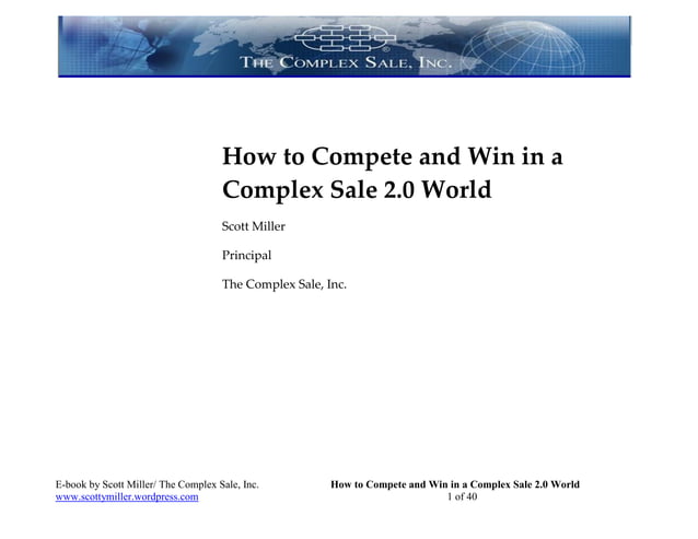 E Book Complex Sale 2 0 | PPT