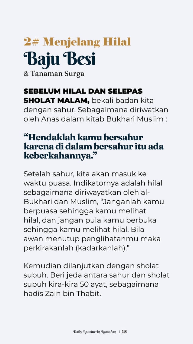 eBook Daily Routine In Ramadan 2024 by Aras Raya Foundation.pdf