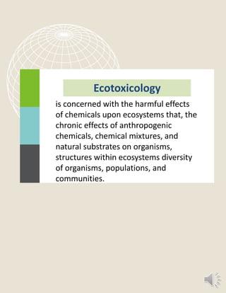 Ebook ecotoxicology chapter1 | PPTX