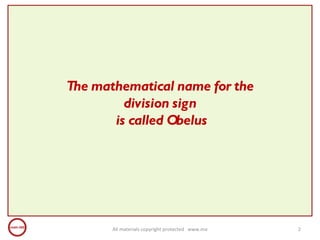 Math Trivia | PPT