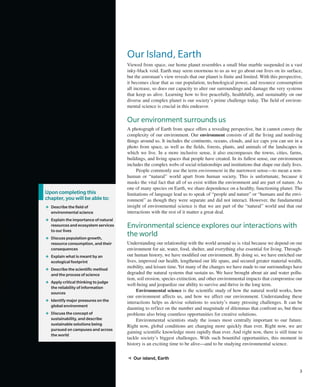 eBook for Environment The Science Behind the Stories, 7th Edition, By ...