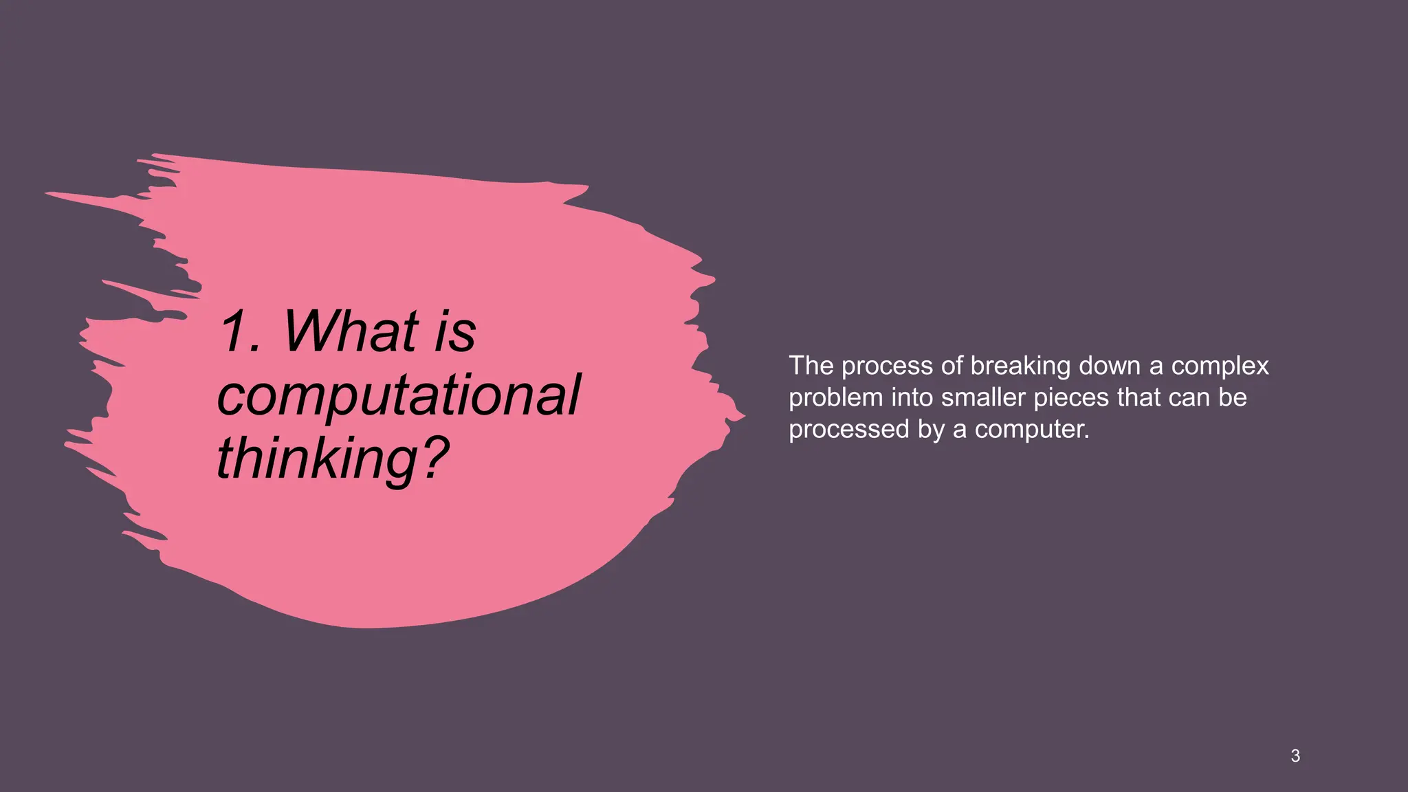 Computational Thinking | PPTX