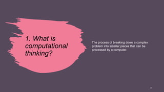 Computational Thinking | PPTX