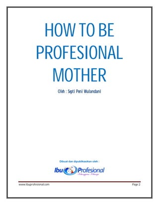 Ebook how to be professional mother | PDF