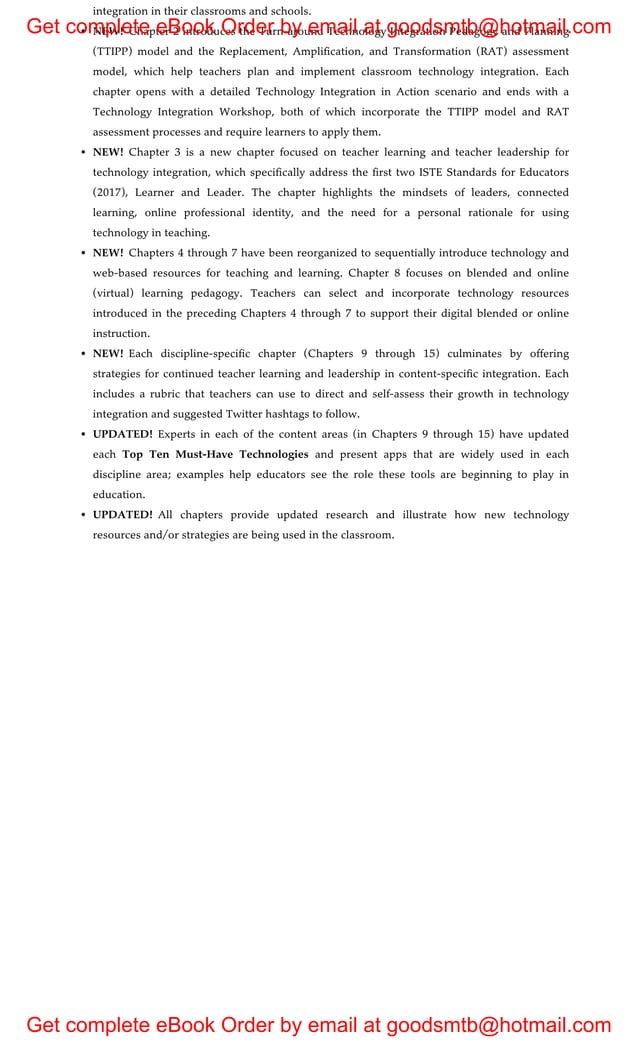 eBook Integrating Educational Technology into Teaching 8e Roblyer, Joan ...