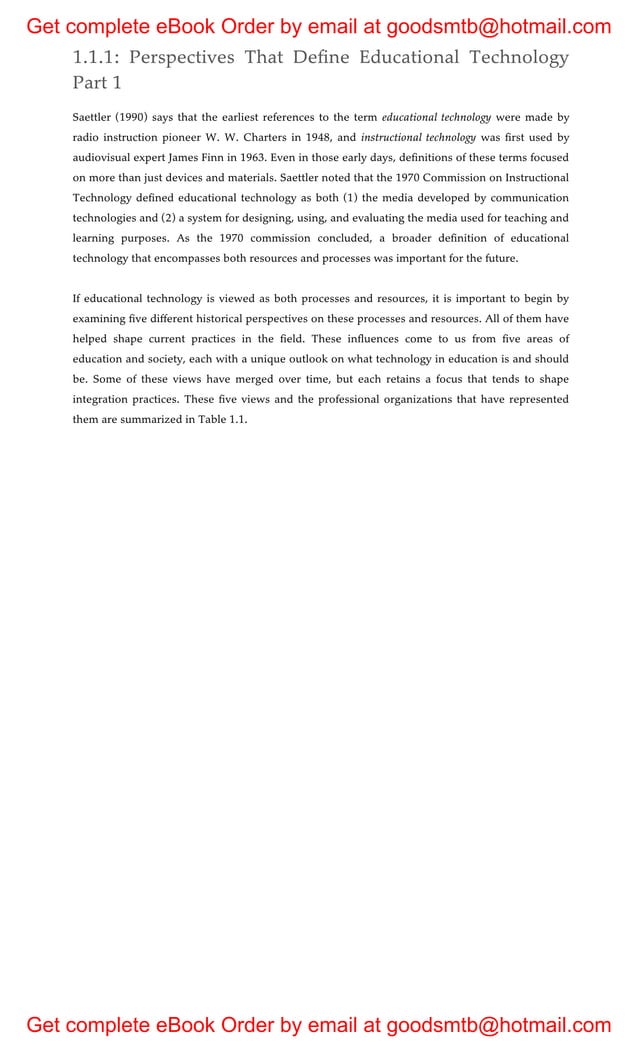 eBook Integrating Educational Technology into Teaching 8e Roblyer, Joan ...