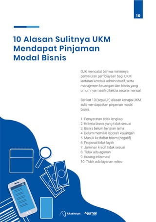 Panduan Mudah Mendapatkan Pinjaman Modal untuk UKM | PDF
