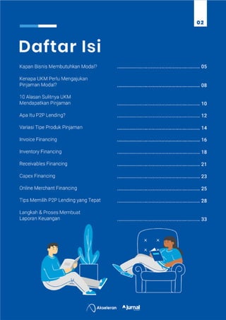 Panduan Mudah Mendapatkan Pinjaman Modal untuk UKM | PDF