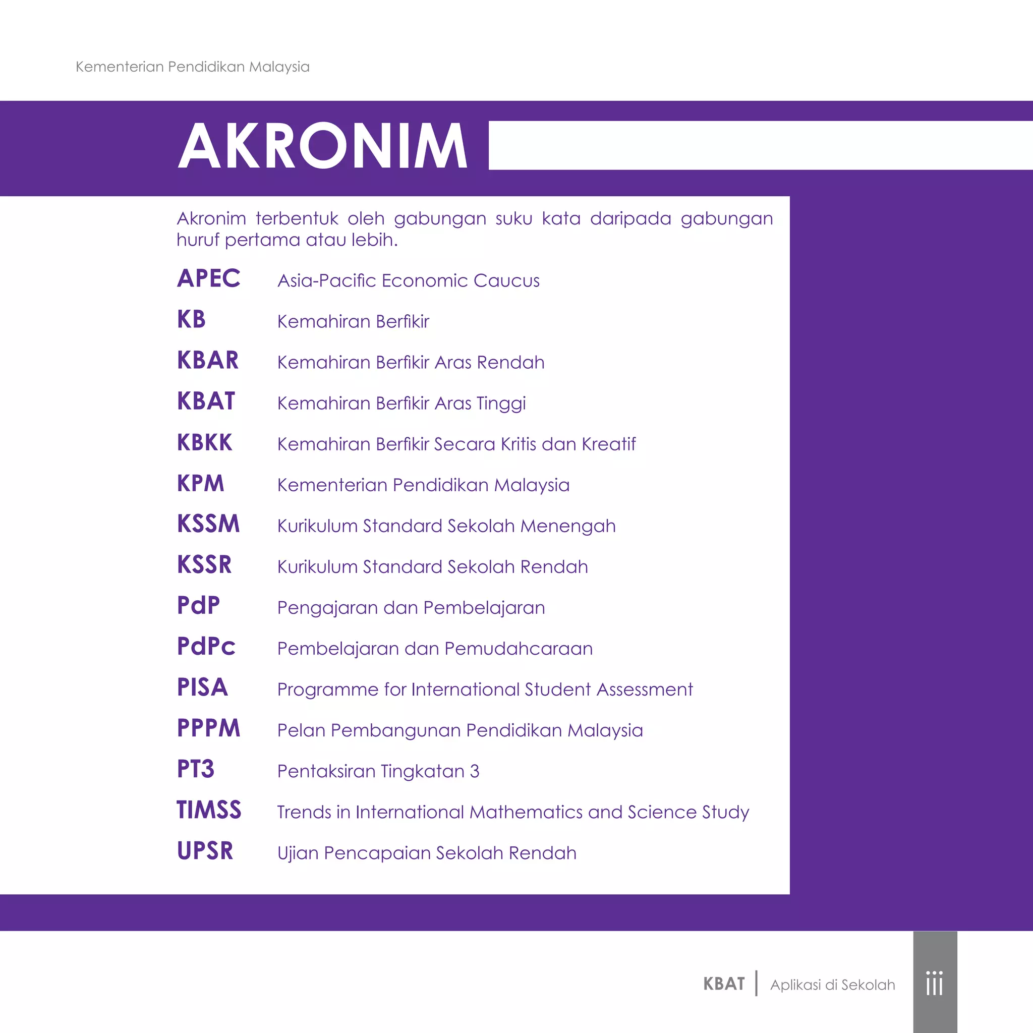 Ebook kbat oleh KPM | PDF