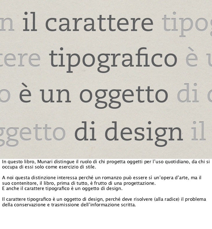 Il carattere tipografico tra tradizione e rivoluzione digitale