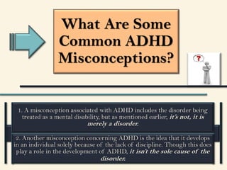 ADHD, Breaking the Misbeliefs and Embracing the Facts of this Gifted ...