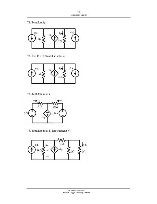 Ebook RANGKAIAN LISTRIK -- mohamad ramdhani | PDF