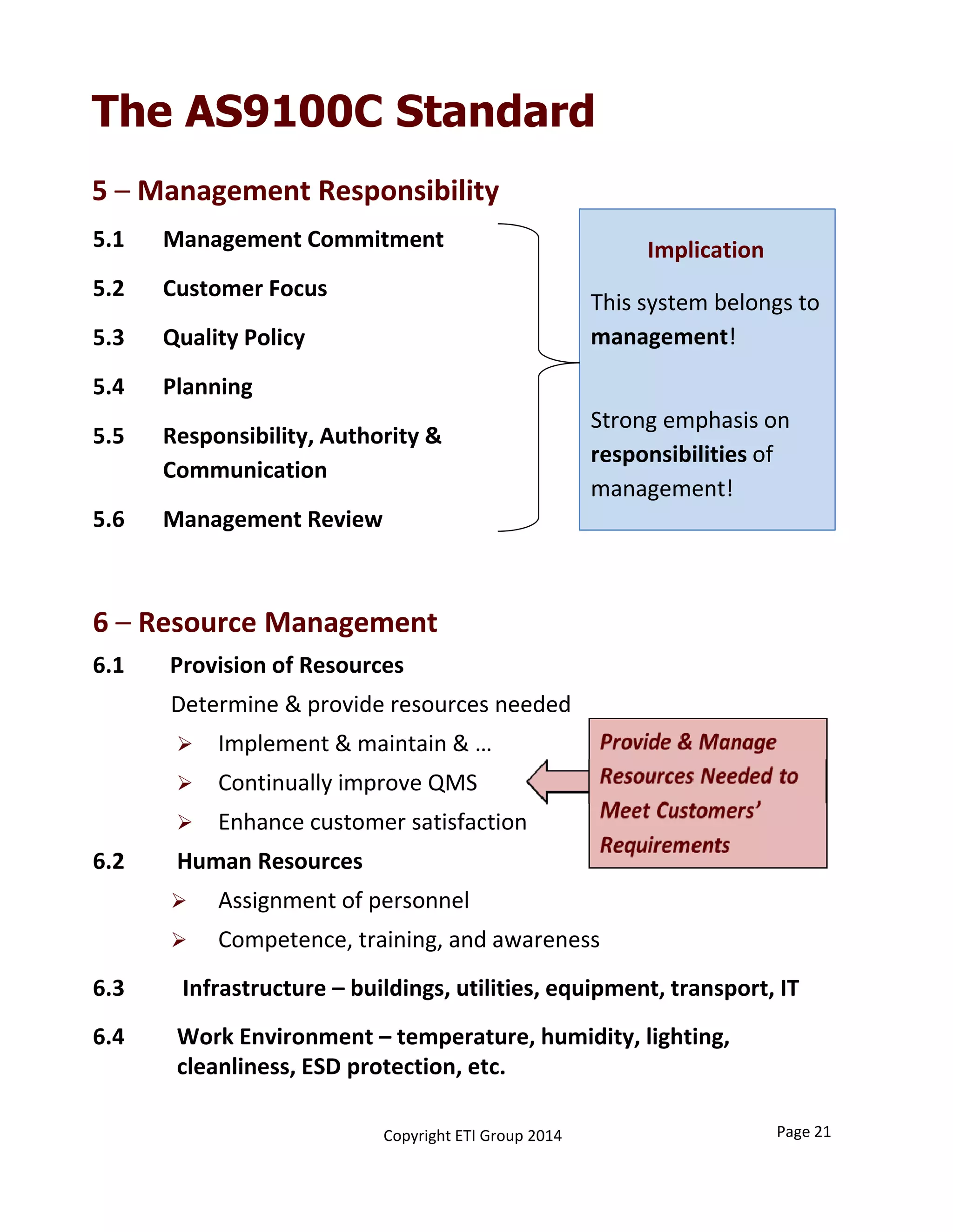 Ebook on how to implement an as9100 | PDF