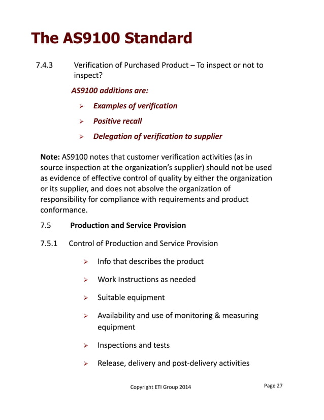 Ebook on how to implement an as9100 | PDF | Business | Business and Finance