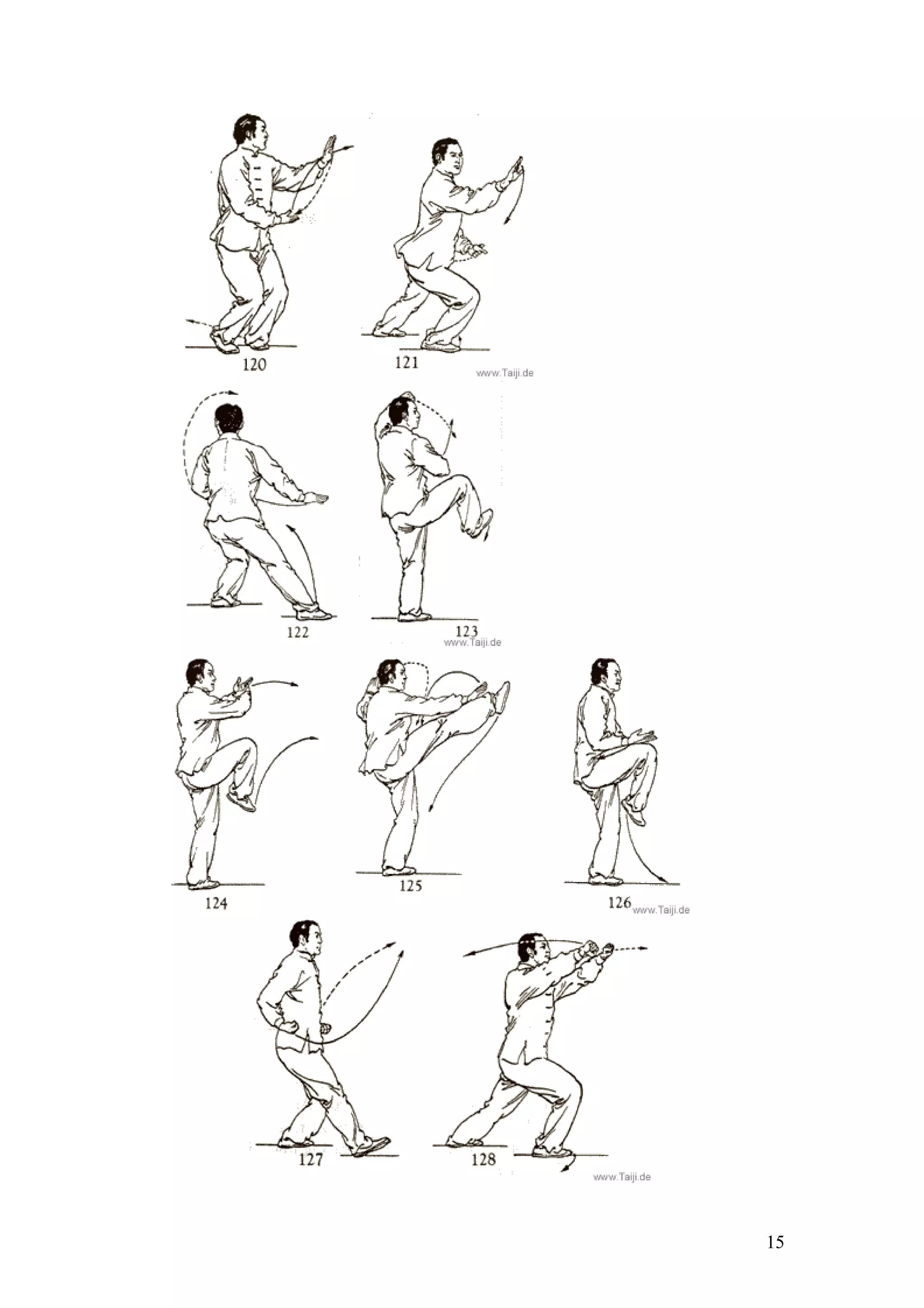 Tai Chi Yang 42 Movement Form | PDF