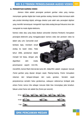 MODUL PENGOPRASIAN KAMERA VIDEO | PDF