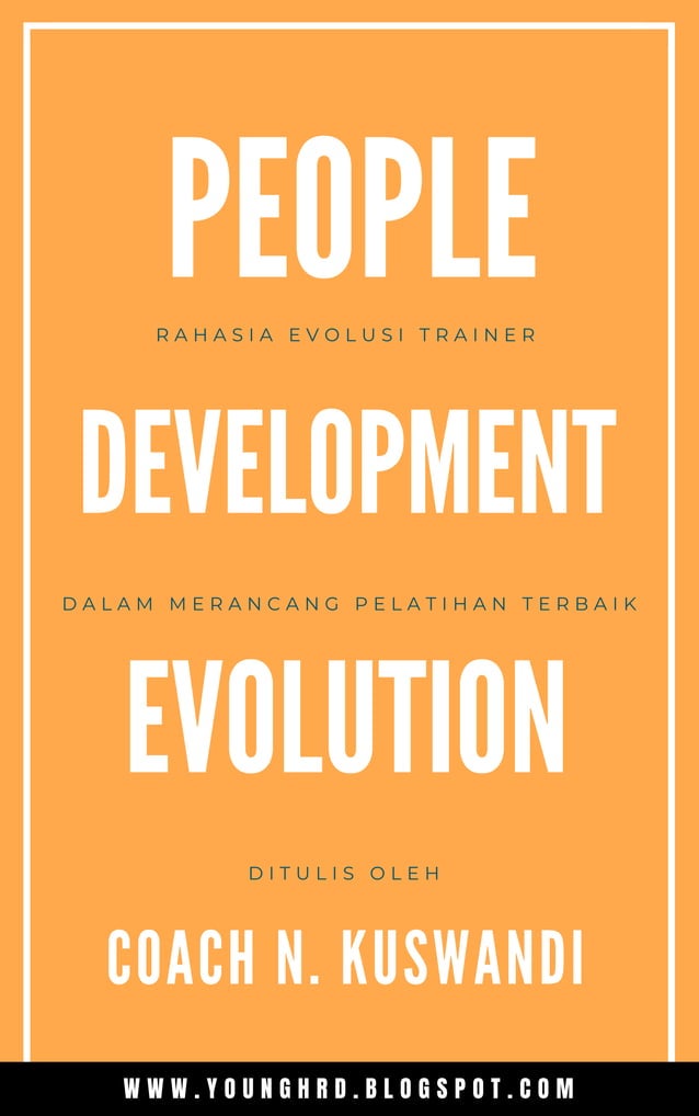 Buku Digital People Development Evolution - Rahasia Evolusi Trainer ...