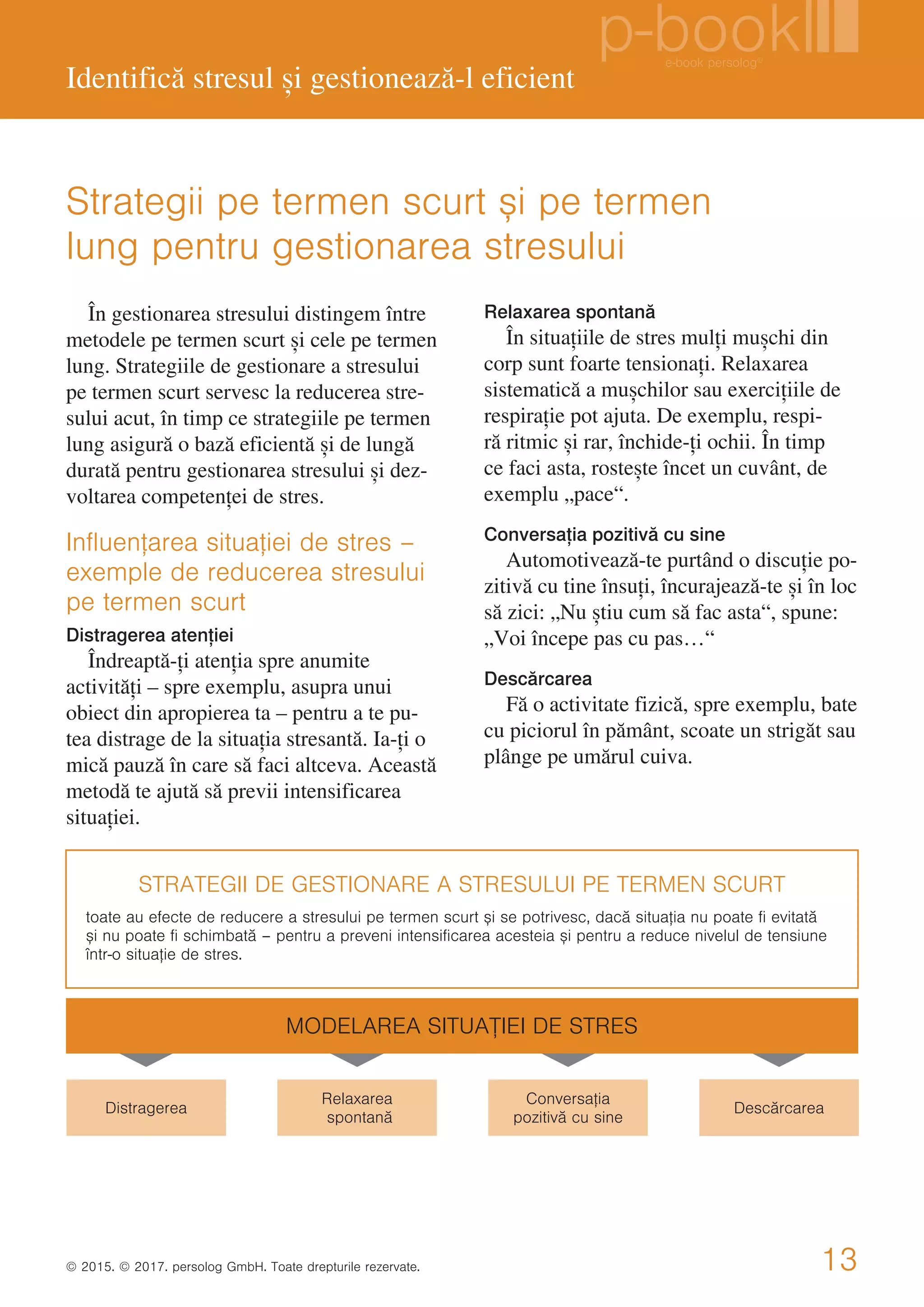 Identifică stresul și gestionează-l eficient | PDF