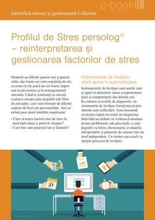 Identifică stresul și gestionează-l eficient | PDF