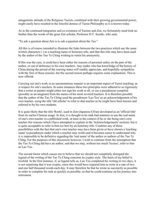 (E book philosophy) [lao tzu] the tao-te-ching (three translations) | PDF