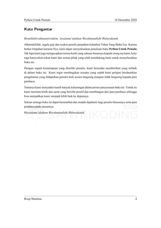 Ebook python untuk pemula | PDF