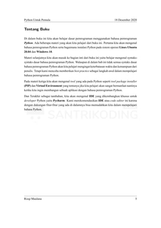 Ebook python untuk pemula | PDF