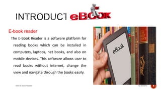 E book reader software project report | PPTX | Tablets and E-readers ...