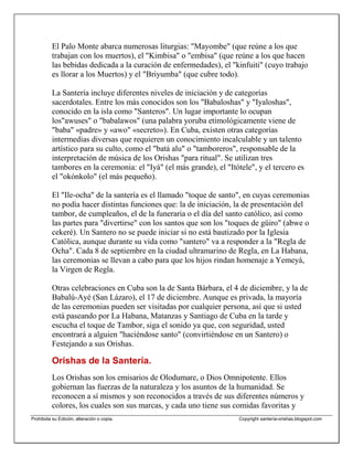 Ebook santeria y sus orishas | PDF