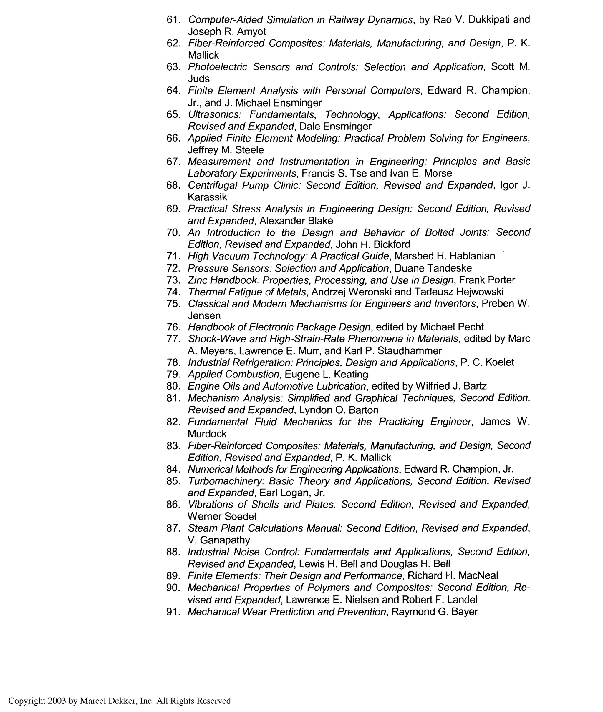 Ebooksclub.org turbomachinery__design_and_theory__dekker_mechanical_engineering_ | PDF