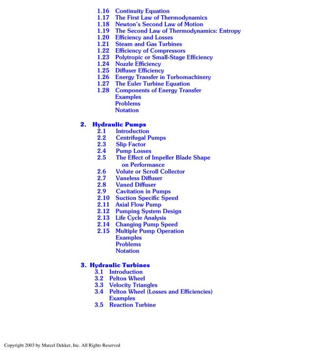 Ebooksclub.org turbomachinery__design_and_theory__dekker_mechanical_engineering_ | PDF