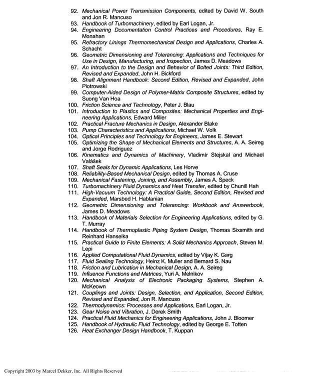 Ebooksclub.org turbomachinery__design_and_theory__dekker_mechanical_engineering_ | PDF