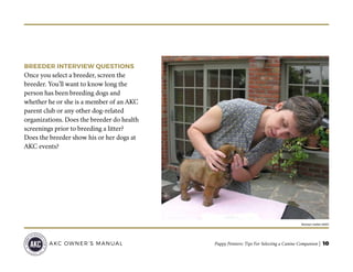Selecting a Puppy | PDF