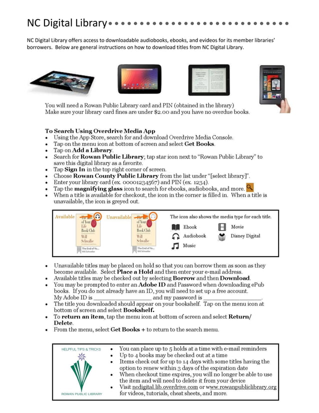 Ebooks handout | PDF
