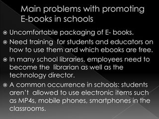Ebooks in the school library olga miechowska(2) | PPT