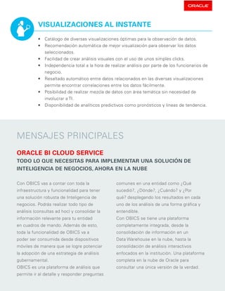 Oracle BI Cloud Services | PDF | Databases | Computer Software and Applications