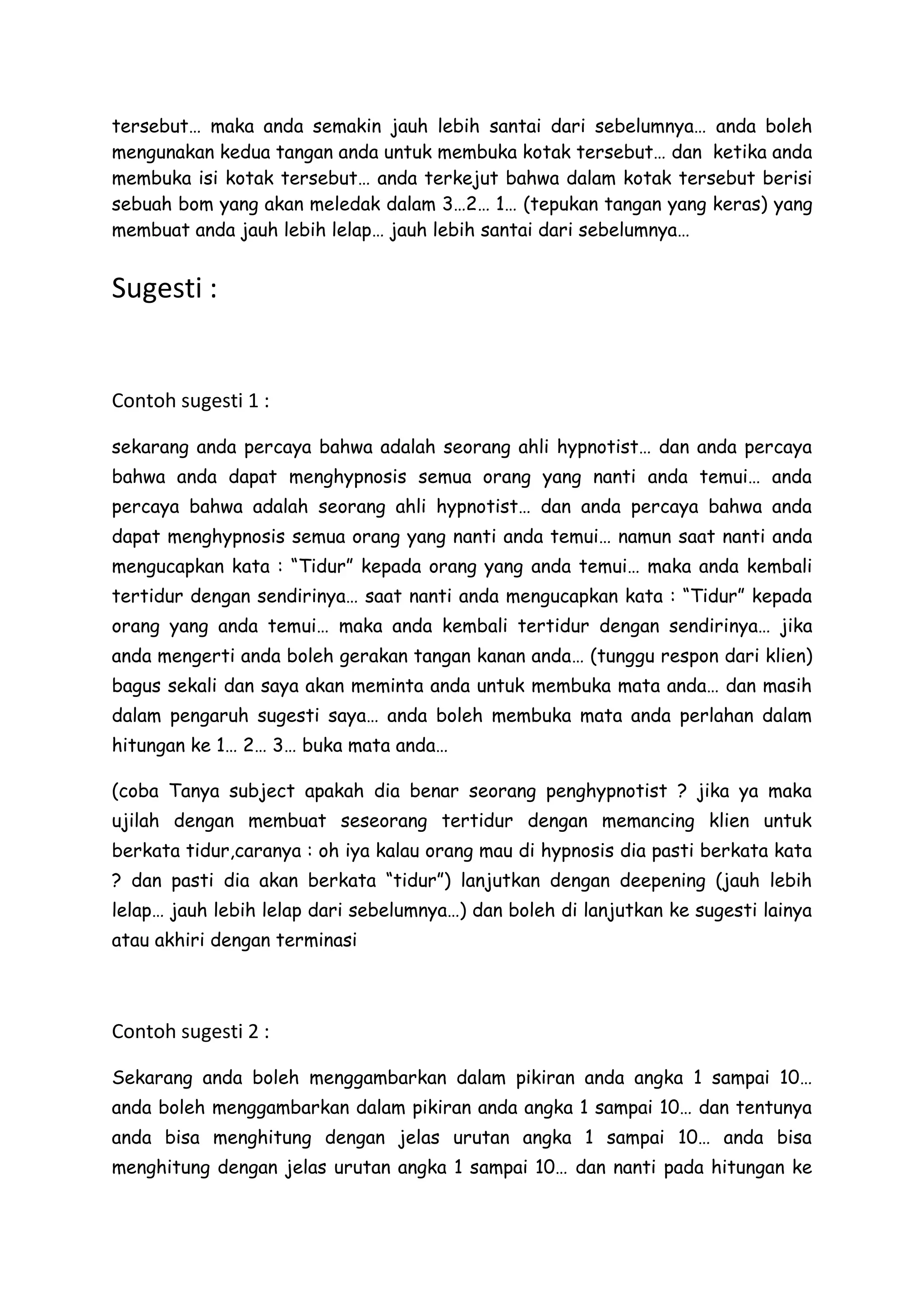 Ebook stage hypnosis | PDF