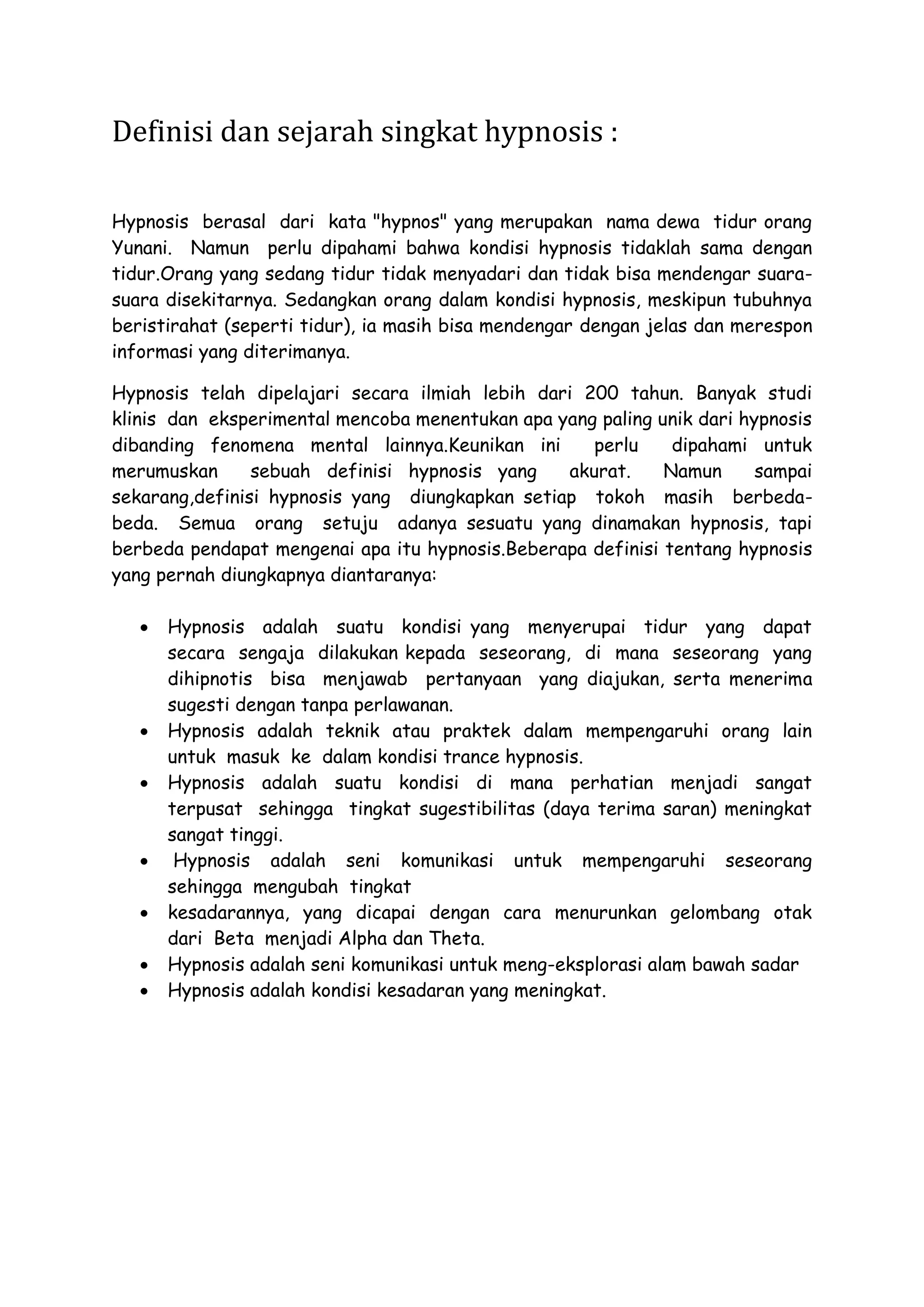 Ebook stage hypnosis | PDF