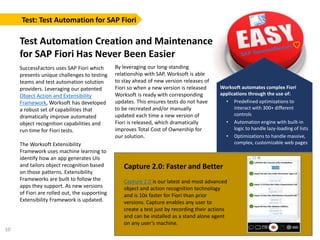 Testing Guide for SAP SuccessFactors | PPTX